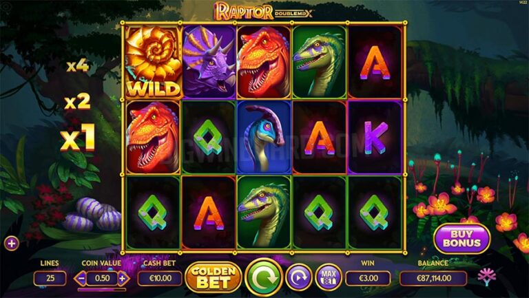Raptor slot spelrecension - Casilo